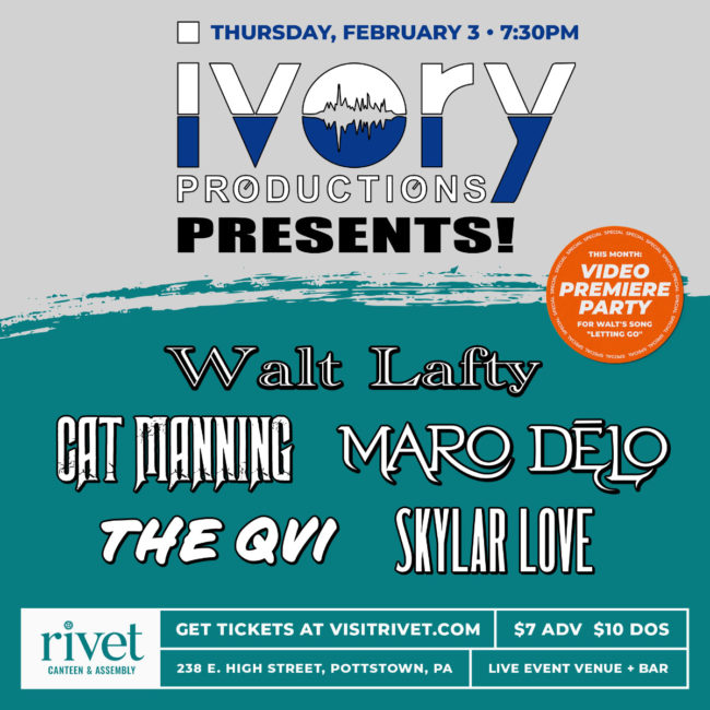 Ivory Productions: Walt Lafty 'Video Premiere Party' • Rivet ...