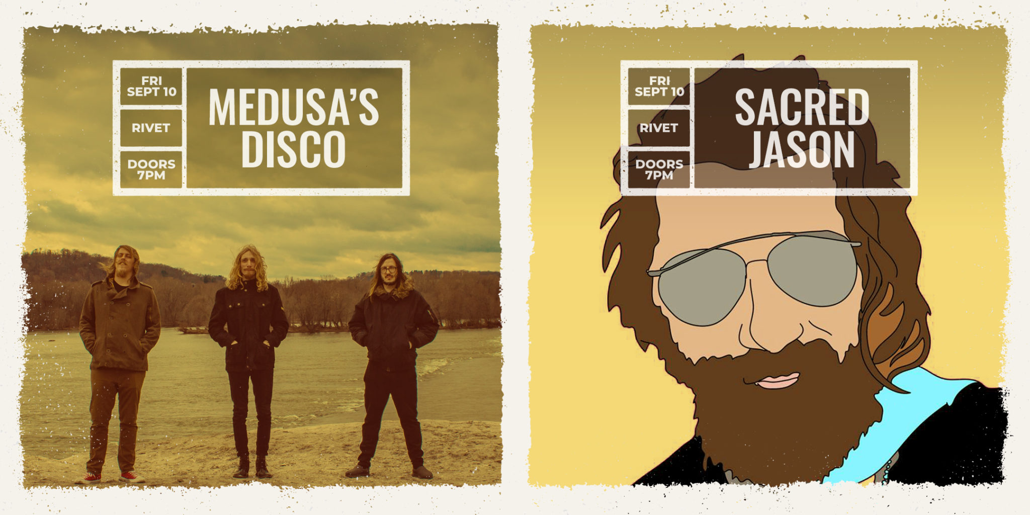 Medusa's Disco + Sacred Jason - Live at Rivet! • Pottstown, PA